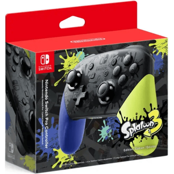 Pro Controller Nintendo Switch Splatoon 3 Edition – Enjoy Videogames
