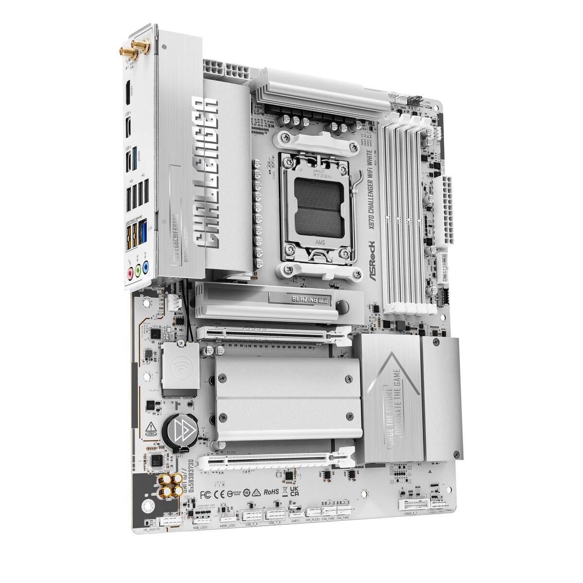 Comprar Motherboard ASRock X870 Challenger WiFi White Socket | Enjoy